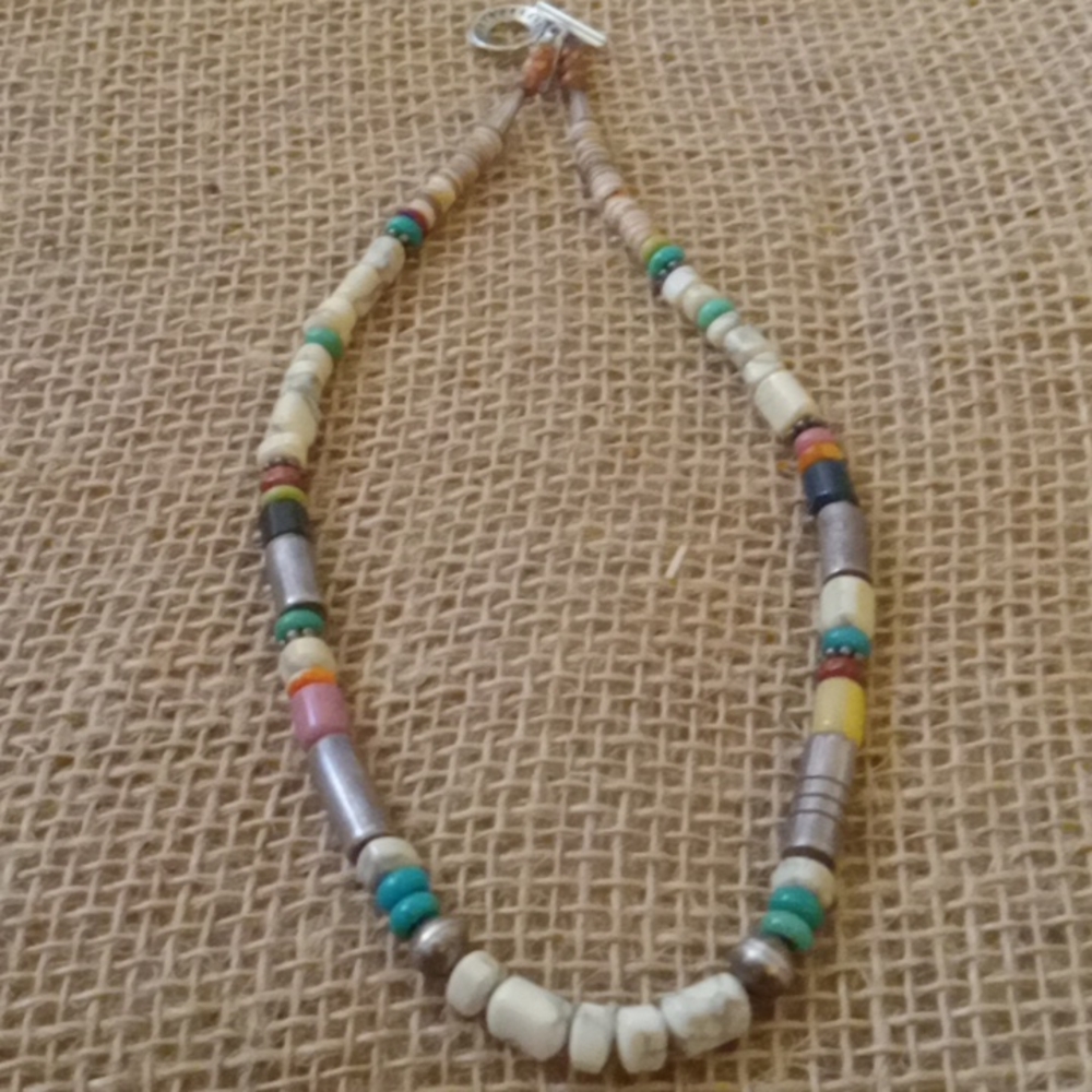 Authentic Tommy Singer Navajo Necklace - Gem